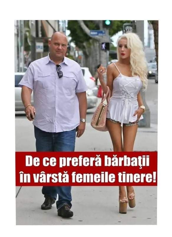 De ce prefera barbatii in varsta femeile tinere. Explicatia te uimeste ...