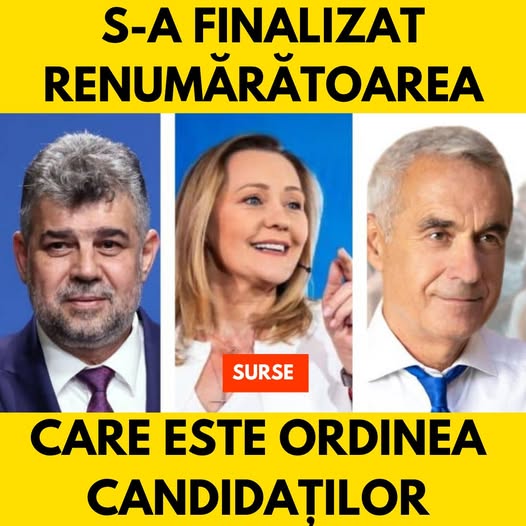 UPDATE Breaking news! S-a încheiat renumărarea voturilor din țară și ...